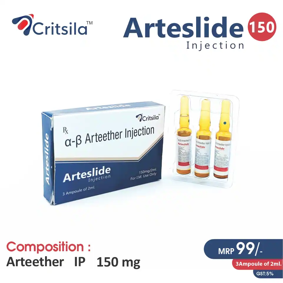 Arteslide 150 Injection (Arteether 150mg)