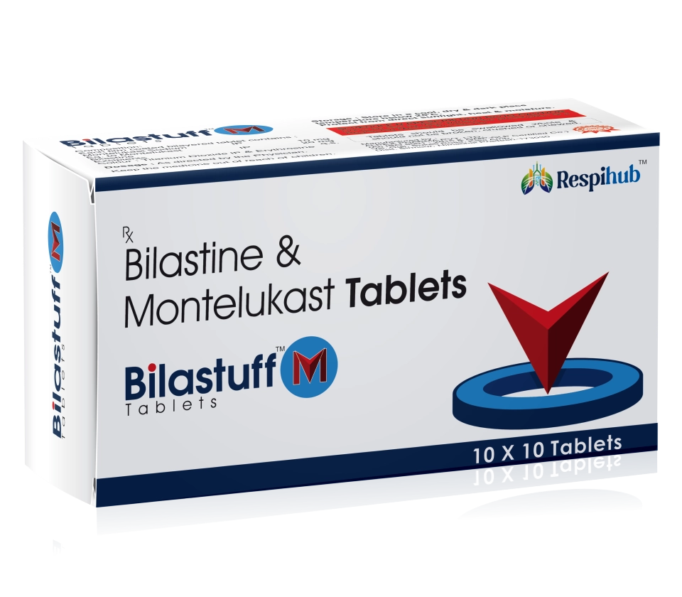 Bilastuff M Tablet (Bilastine 20mg + Montelukast 10mg)