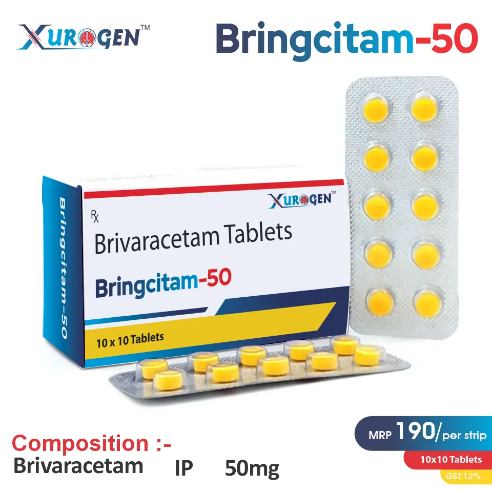 Brivaracetam I.P. 50mg Bringcetam 50 Tablet
