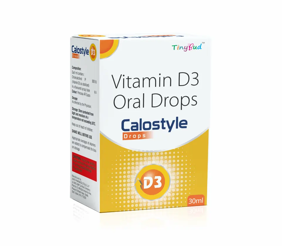 Calostyle D3 Drop (Cholecalciferol 800 IU Drop)