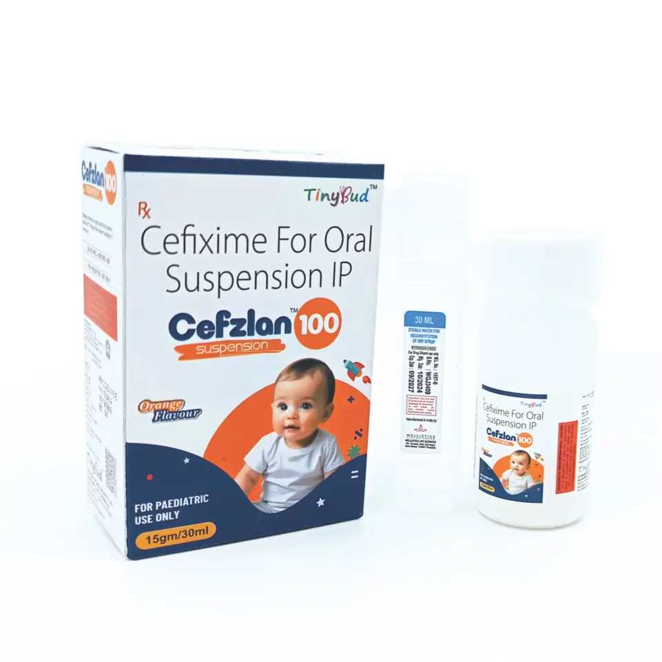 Cefzlan 100 Dry Syrup (Cefixime 100mg/5ml)