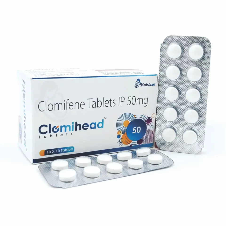 Clomihead 50 Tablet (Clomiphene 50mg)