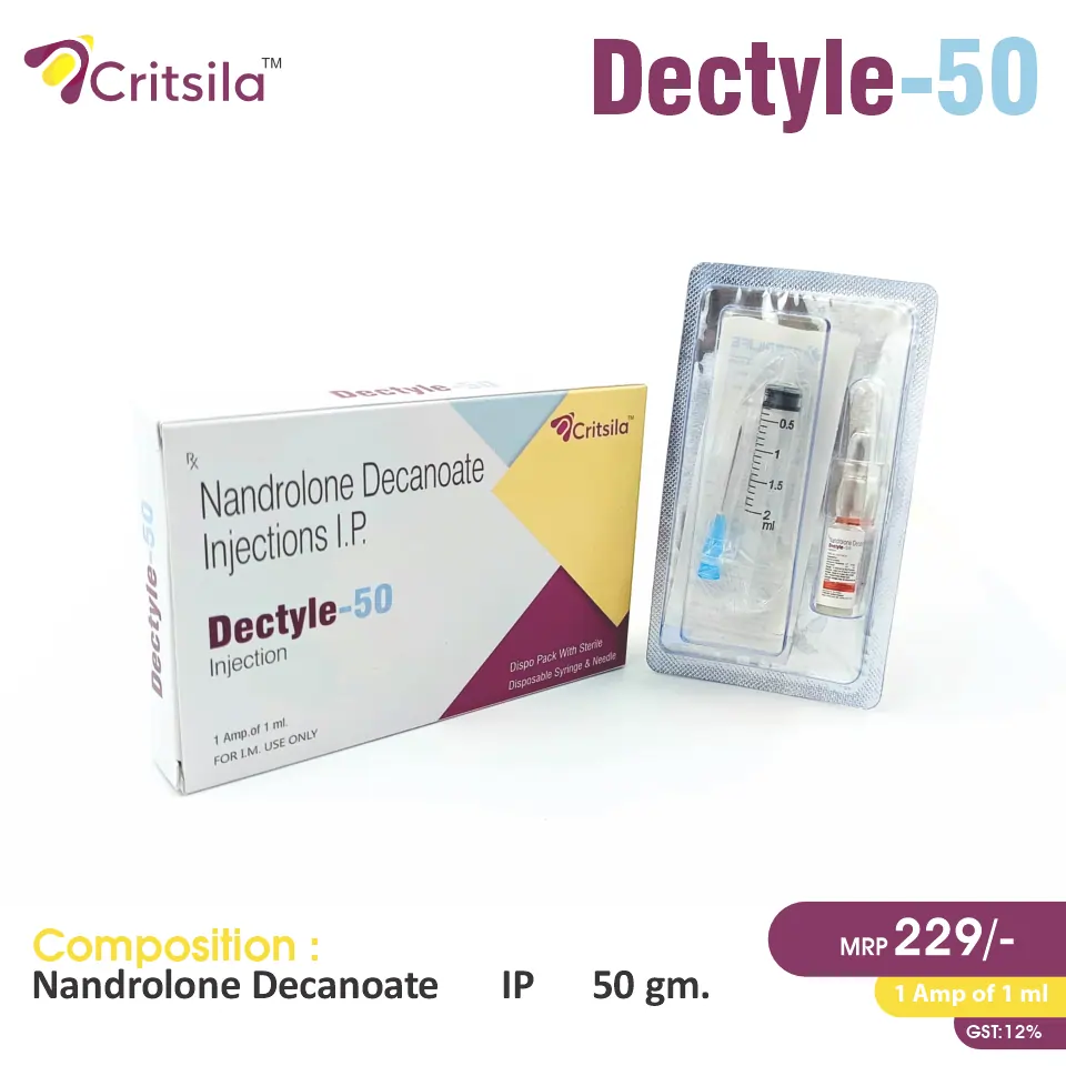 (Nandrolone Decanoate (50mg)) Dectyle 50 Injection
