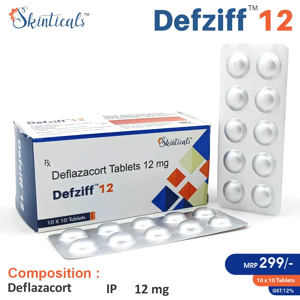 Deflazacort 6mg - Defziff 6