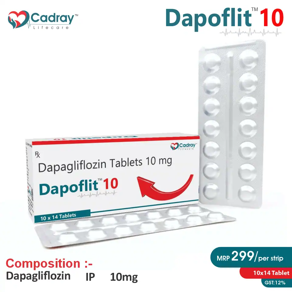 Dapoflit 10 Tablet (Dapagliflozin 10mg)