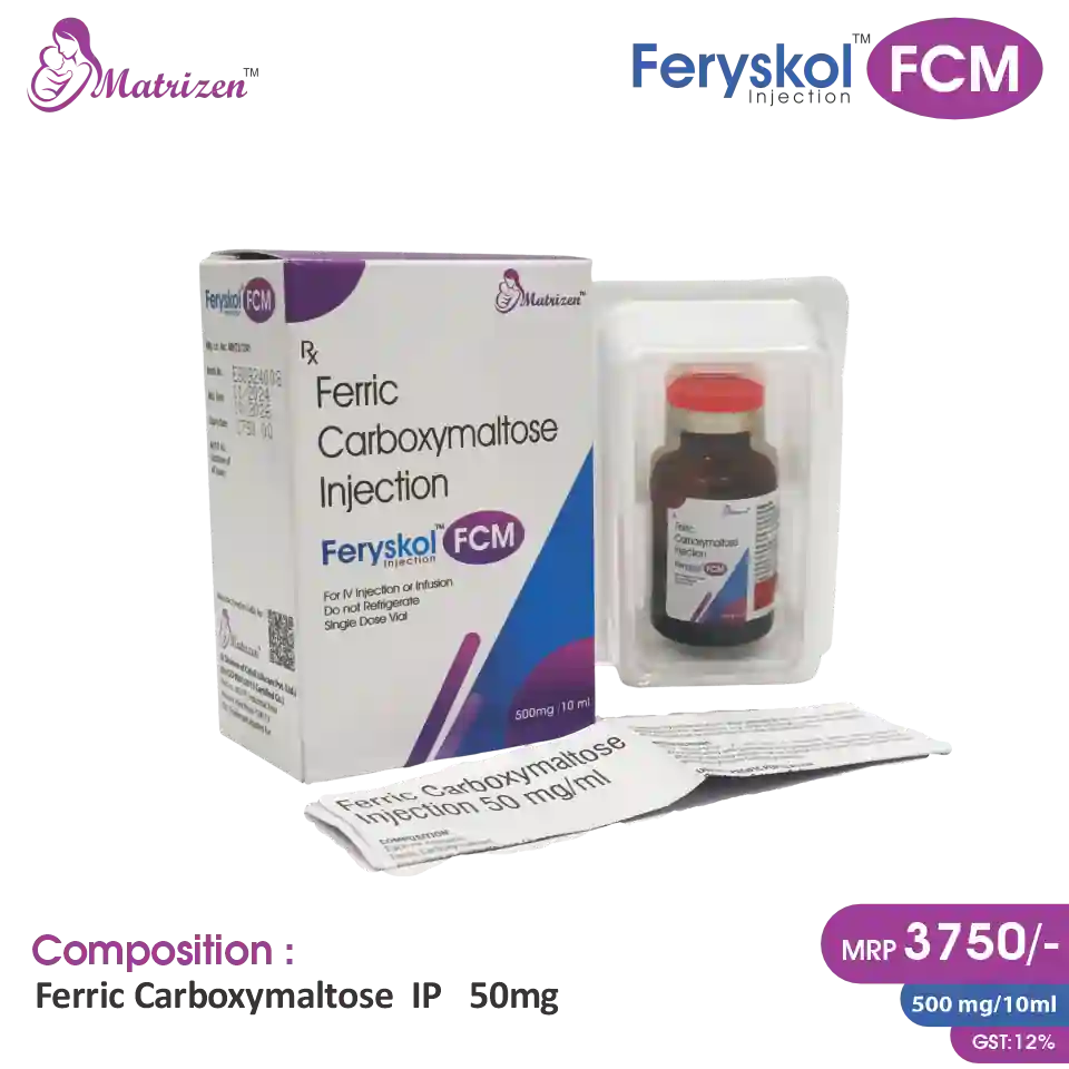 Ferric Carboxymaltose (500mg) – Feryskol FCM Injection
