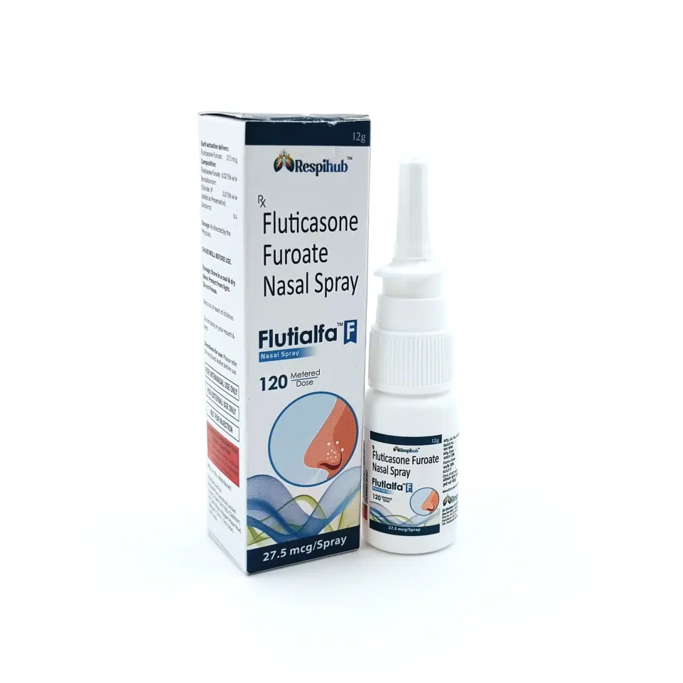 Flutialfa F Nasal Spray (Fluticasone Furoate 27.5mcg)
