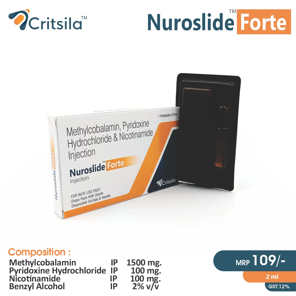 Methylcobalamin (1000mcg) + Niacinamide (100mg) + Vitamin B6 (100mg ...